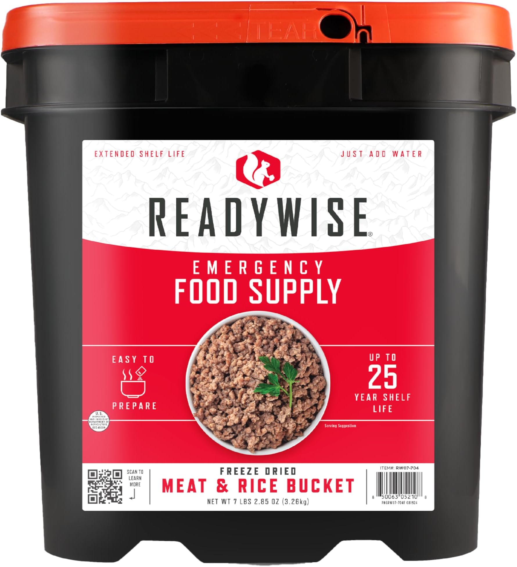 Amazon.com: READYWISE - Chicken, Beef, Pork & Rice Emergency Food ...