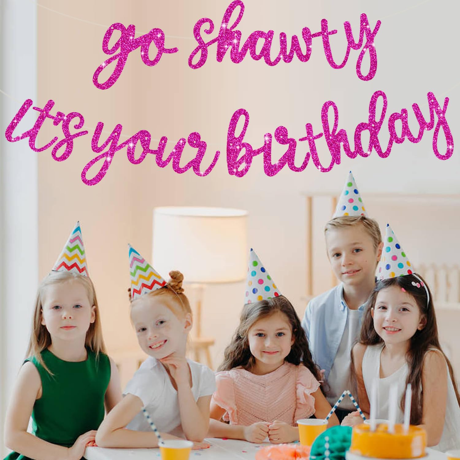 Snapklik.com : Rose Red Go Shawty Its Your Birthday Banner - NO DIY ...