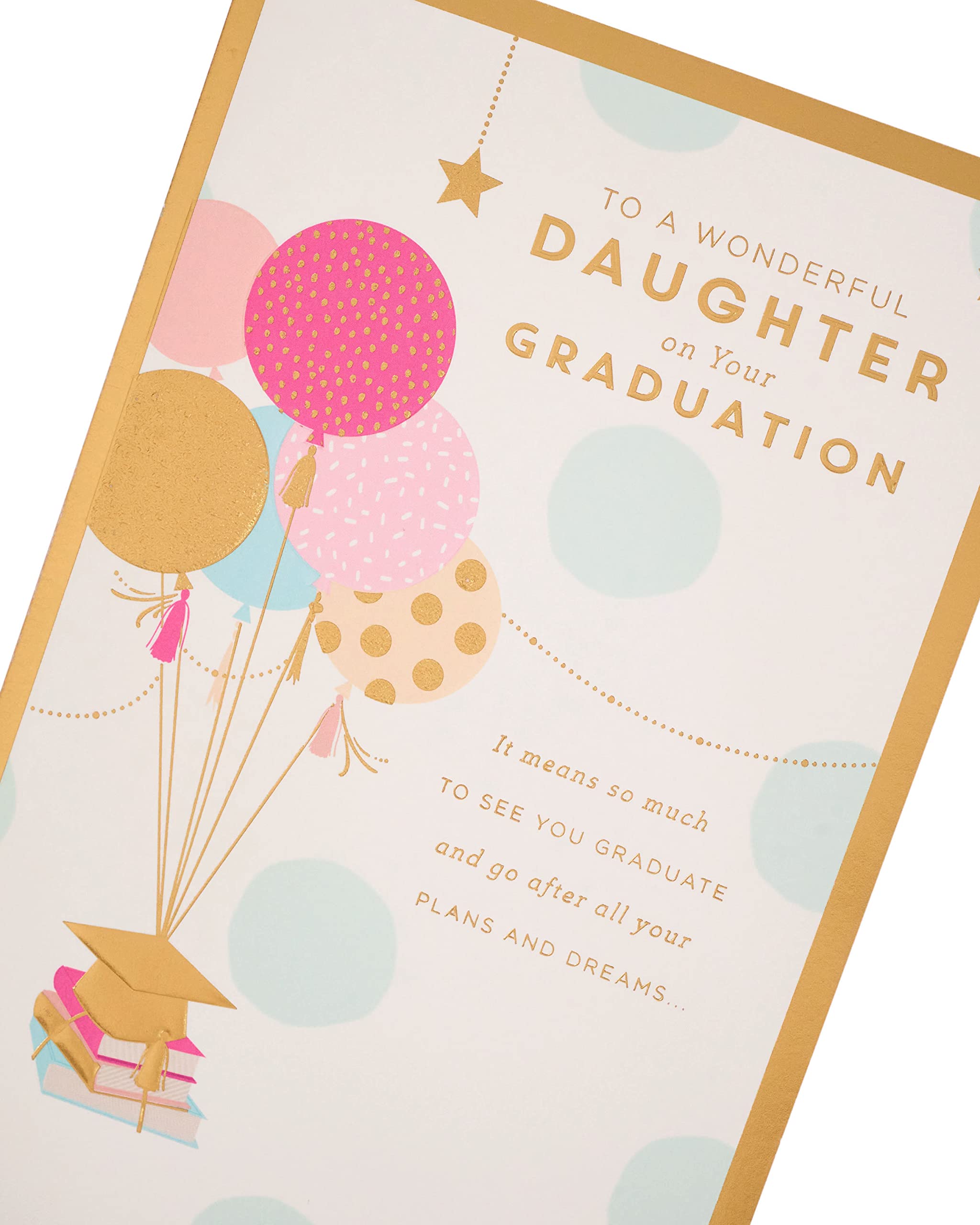 Sayings To Daughter Graduation Card