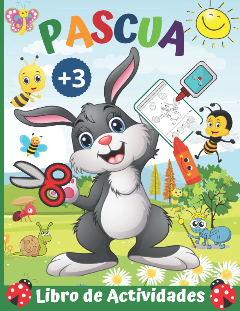 Libro De Actividades Para Ninos De Pascua Libro Manualidades Con ...