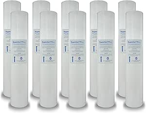 Amazon.com: SUPERIOR 20 Micron Sediment Filter - 20 x 4.5 Whole House ...