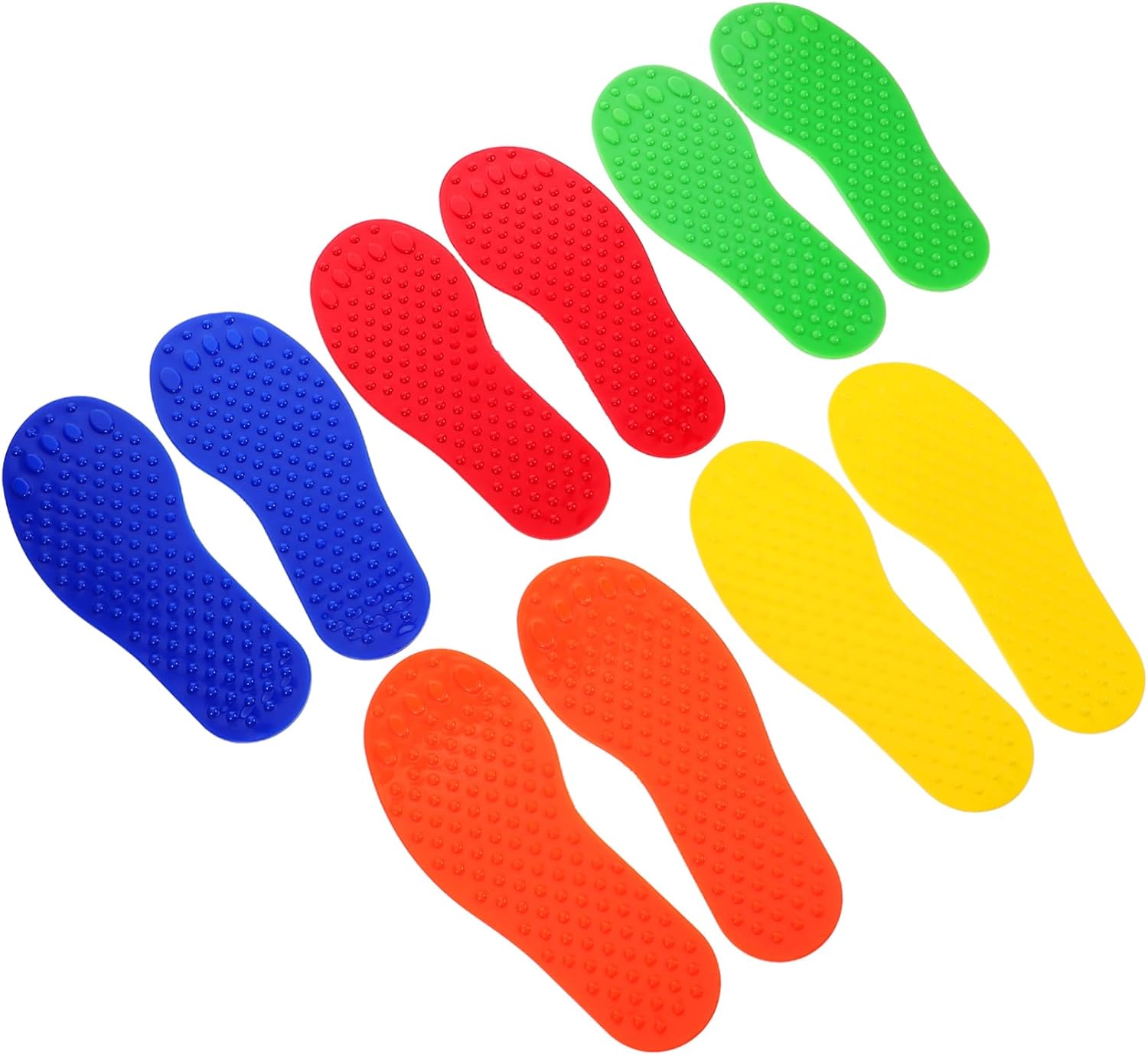 Amazon.com: KOMBIUDA Educational Sensory Toy 5 Pack of Footprint Mats ...