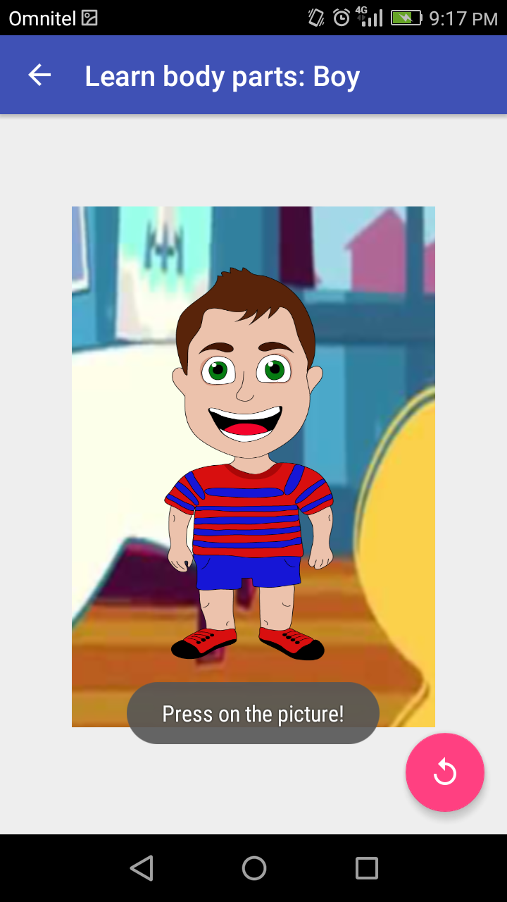 Learn Body Parts! (for kids): app su Amazon Appstore