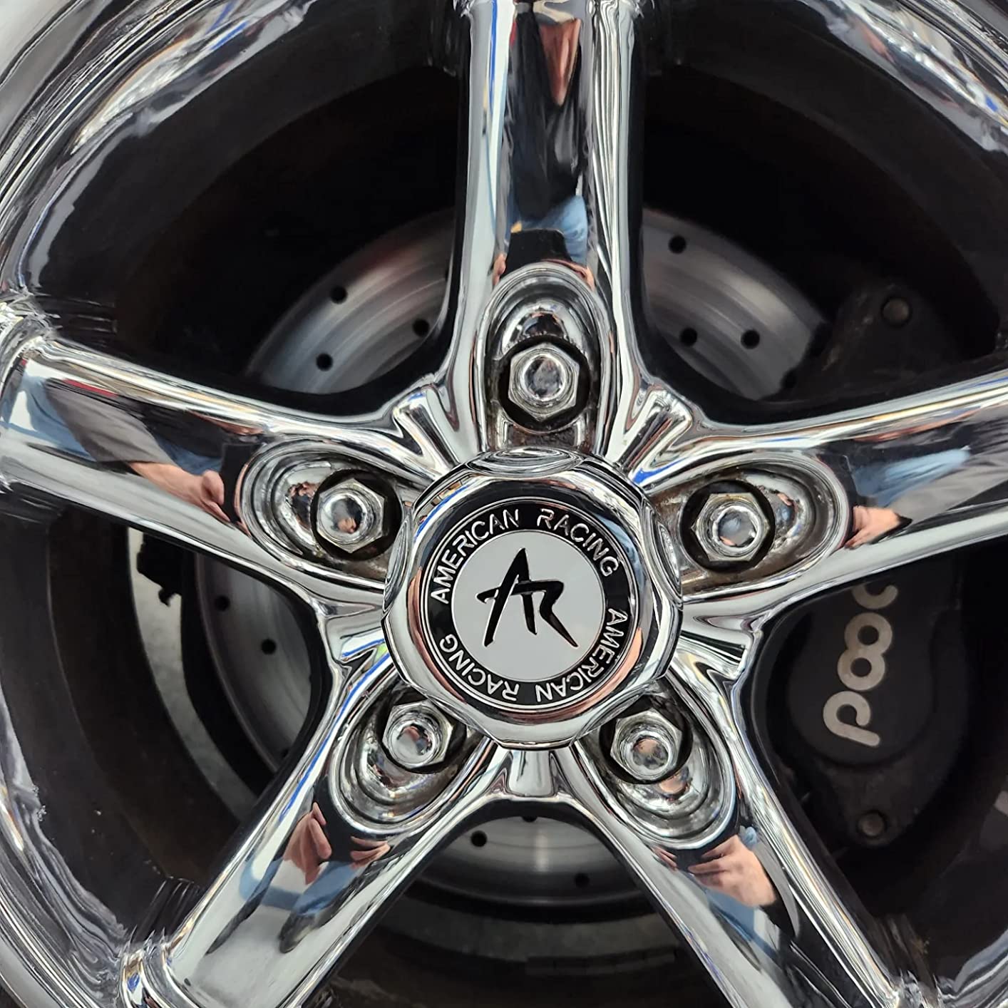 Amazon.com: 4 Pack American Racing Center Cap 1327000S : Automotive