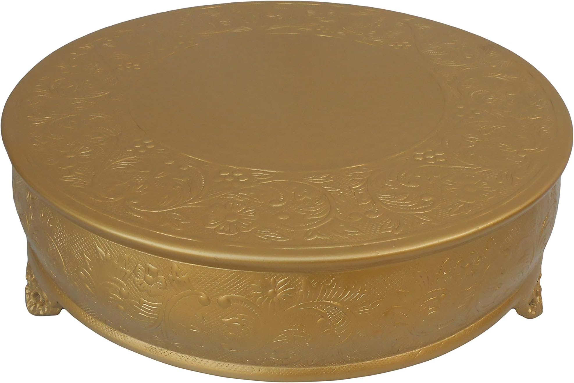 Amazon.com | Elegance Round Tapered Wedding Cake Stand/Plateau, Silver ...