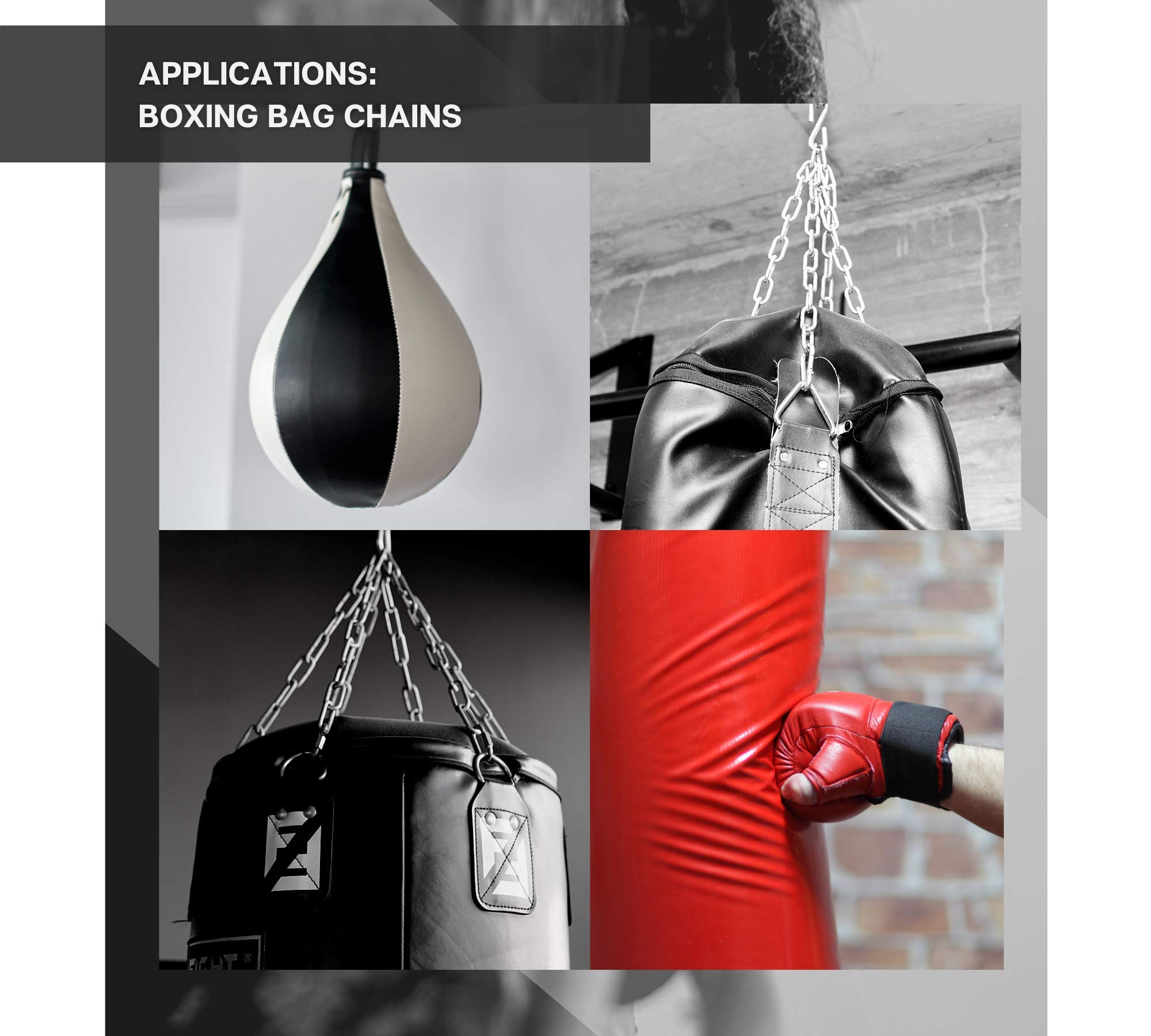 Buy DOJA Industrial | STEEL SHACKLE M6 | PACK 10 | D links hook shackle ...