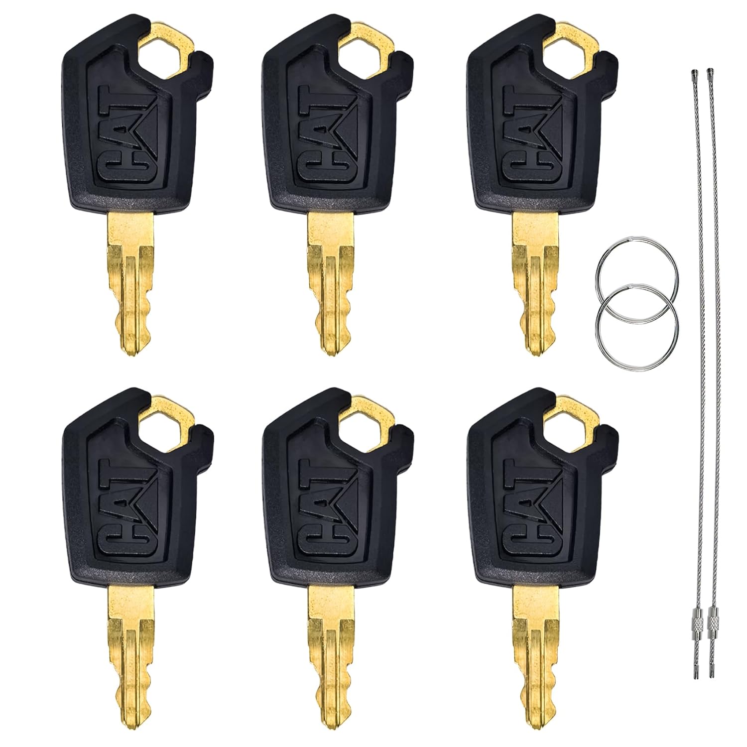 Amazon.com: 5P8500 5P-8500 Ignition Keys for CAT Caterpillar Heavy ...