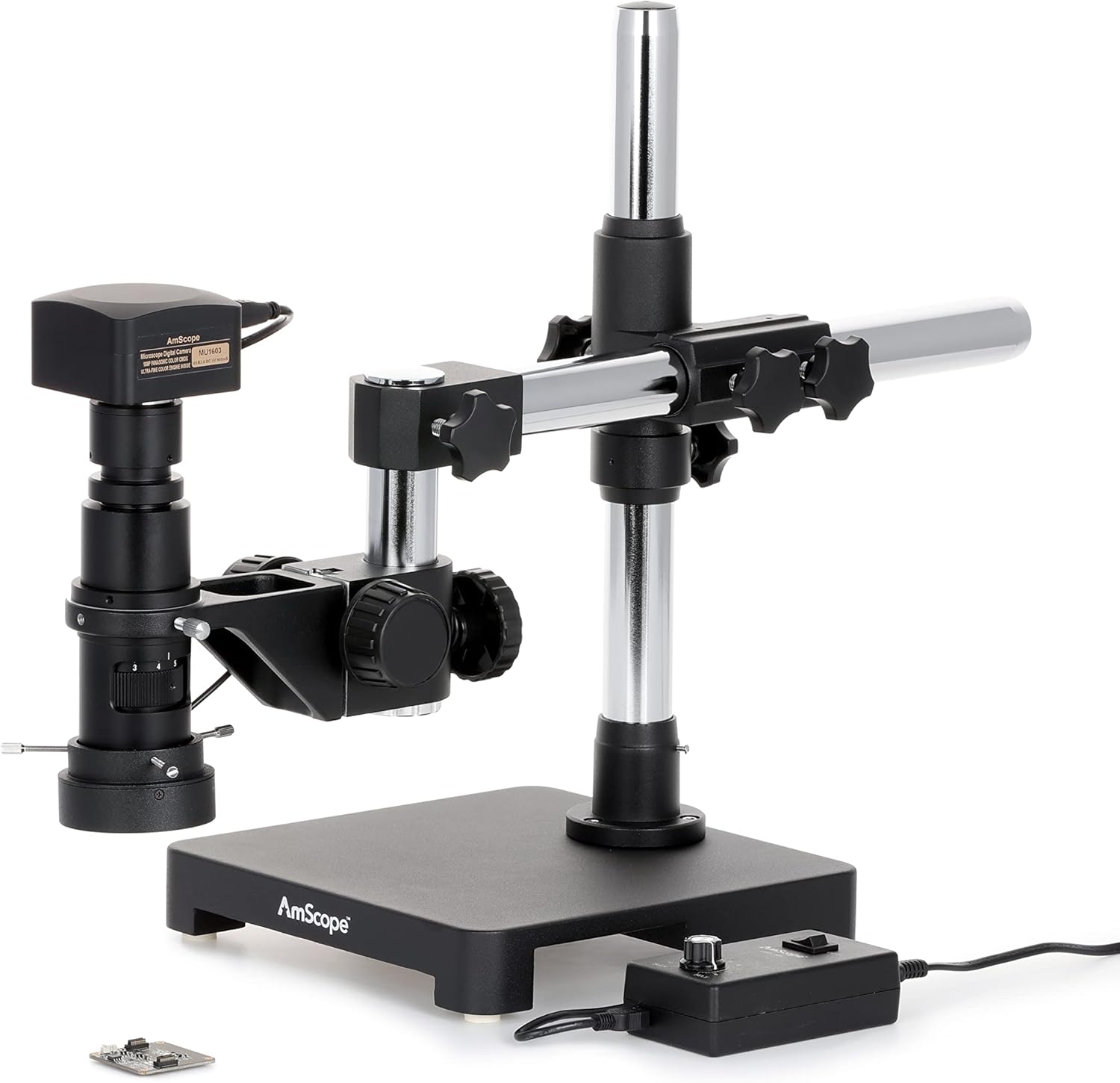 Amazon.com: AmScope 0.7X-5X Zoom Inspection Microscope on Single-Arm ...