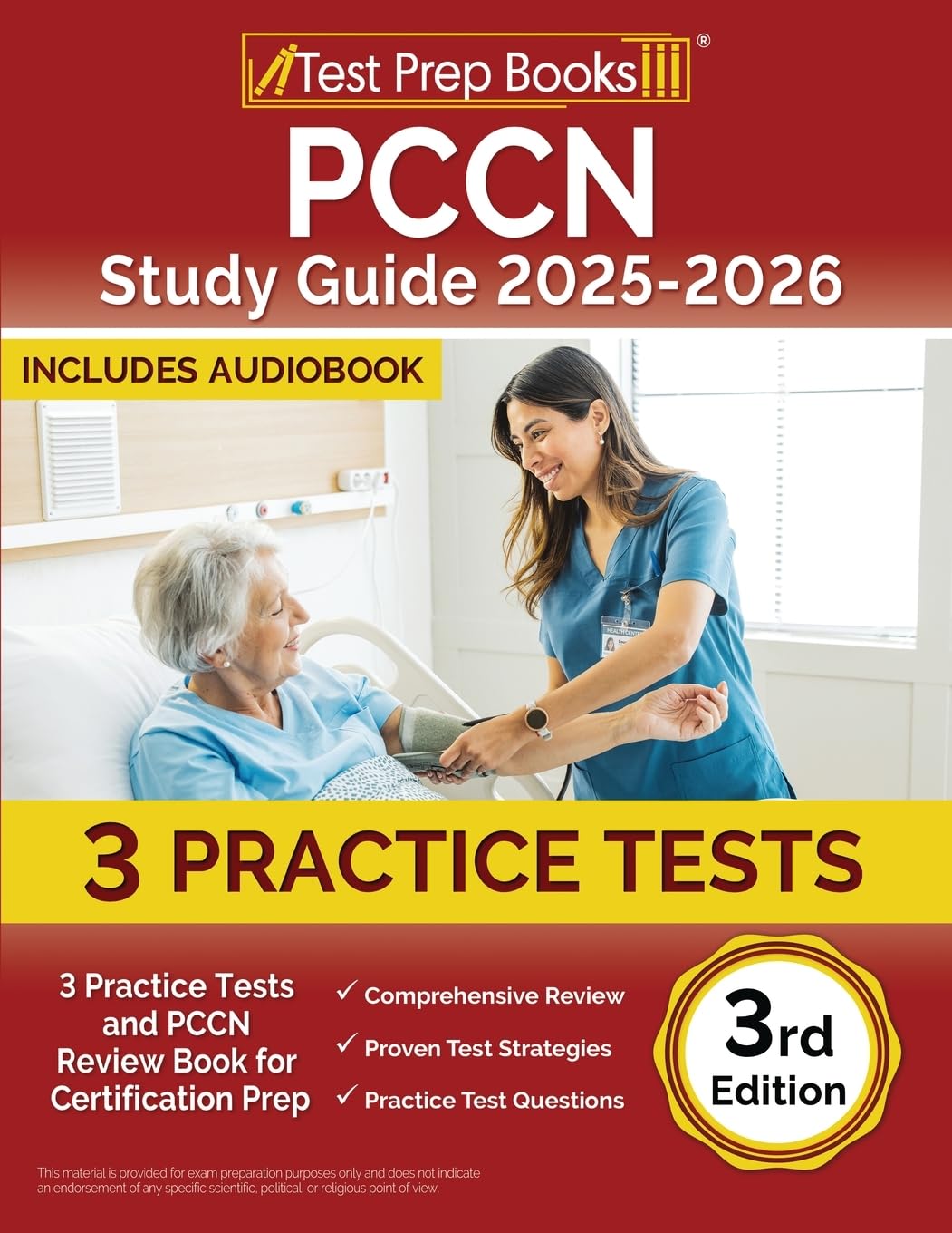 PCCN Study Guide 2025-2026: 3 Practice Tests and PCCN Review Book for ...