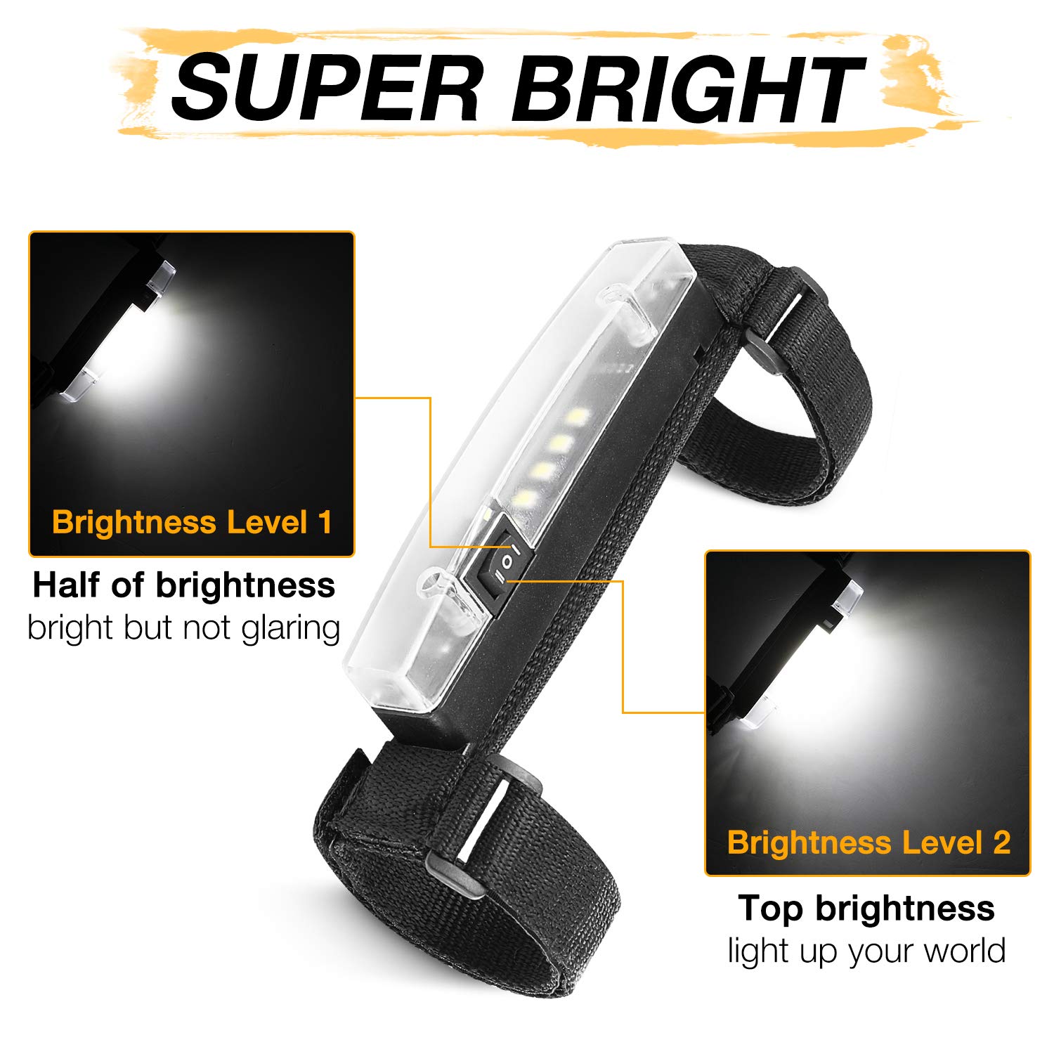 Snapklik.com : UTV Dome Light Upgraded Universal Roll Bar Mount LED ...