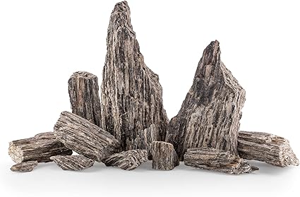 TM Aquatix Aquarium Rock Fish Tank Stones Natural Decoration Slates for ...