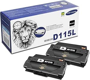 Amazon.com: MLT-D115L Black Toner Cartridge（with Chip） Replacement Compatible for Samsung Xpress ...