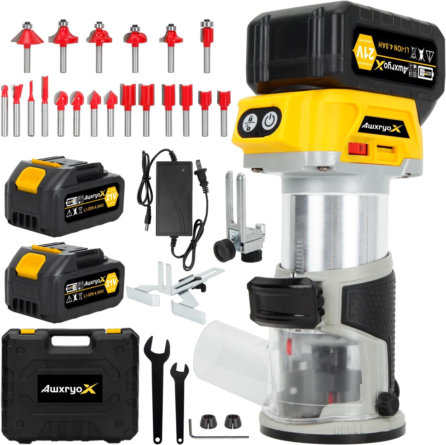 CRAFTSMAN V20 Router Tool, Cordless, Variable Speed, Fixed Base Router ...