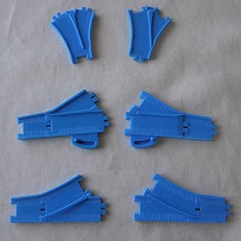 Amazon.co.jp: Capsule Plarail, Old Rail, Point Rail, LR, Set, Y-Shape ...