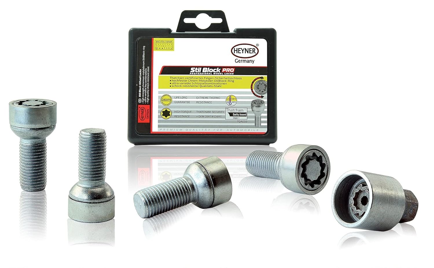 Fits Skoda Octavia Locking Wheel Nuts Set 4 Car Security Locks Anti ...