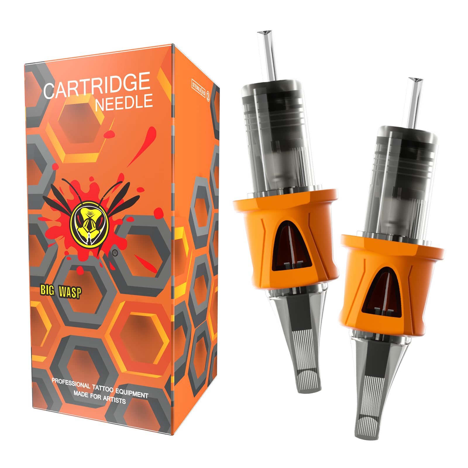 Amazon.com: BIGWASP Energy Tattoo Cartridge Needles 50pcs Assorted ...