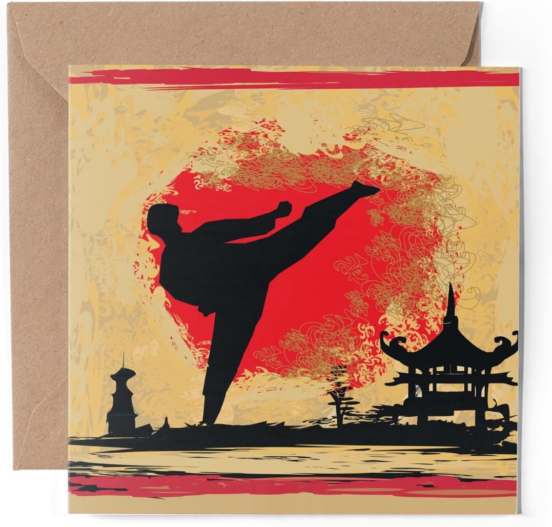 AK Giftshop Birthday Card - Karate Themed - Dad - Husband - Brother ...