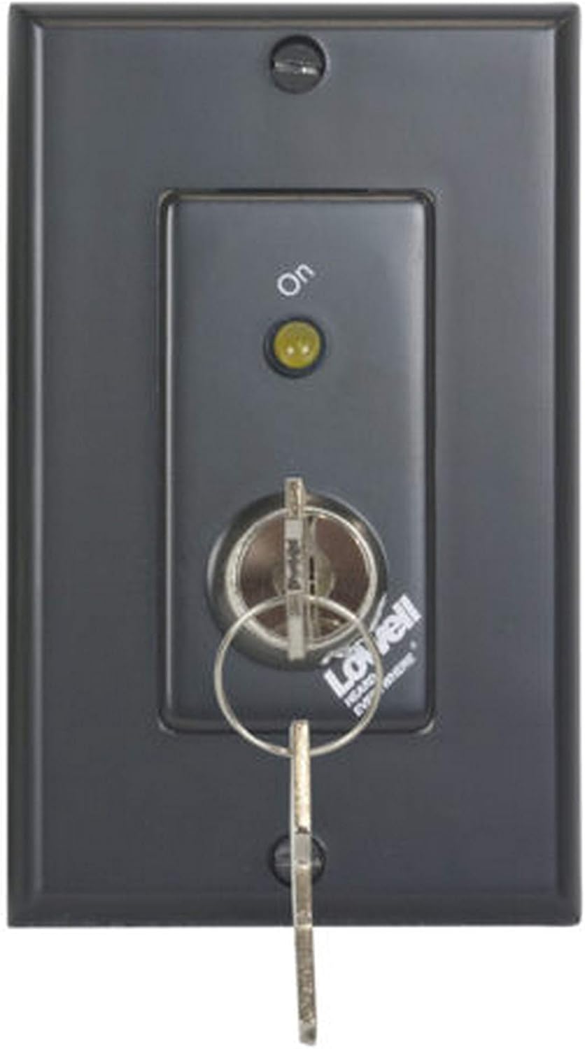 Amazon.com: Lowell RPSB-KP-ASM SPST Low-Voltage Key Switch : Everything ...