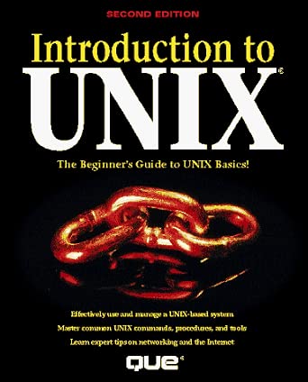 Introduction to Unix: 9781565297227: Computer Science Books @ Amazon.com