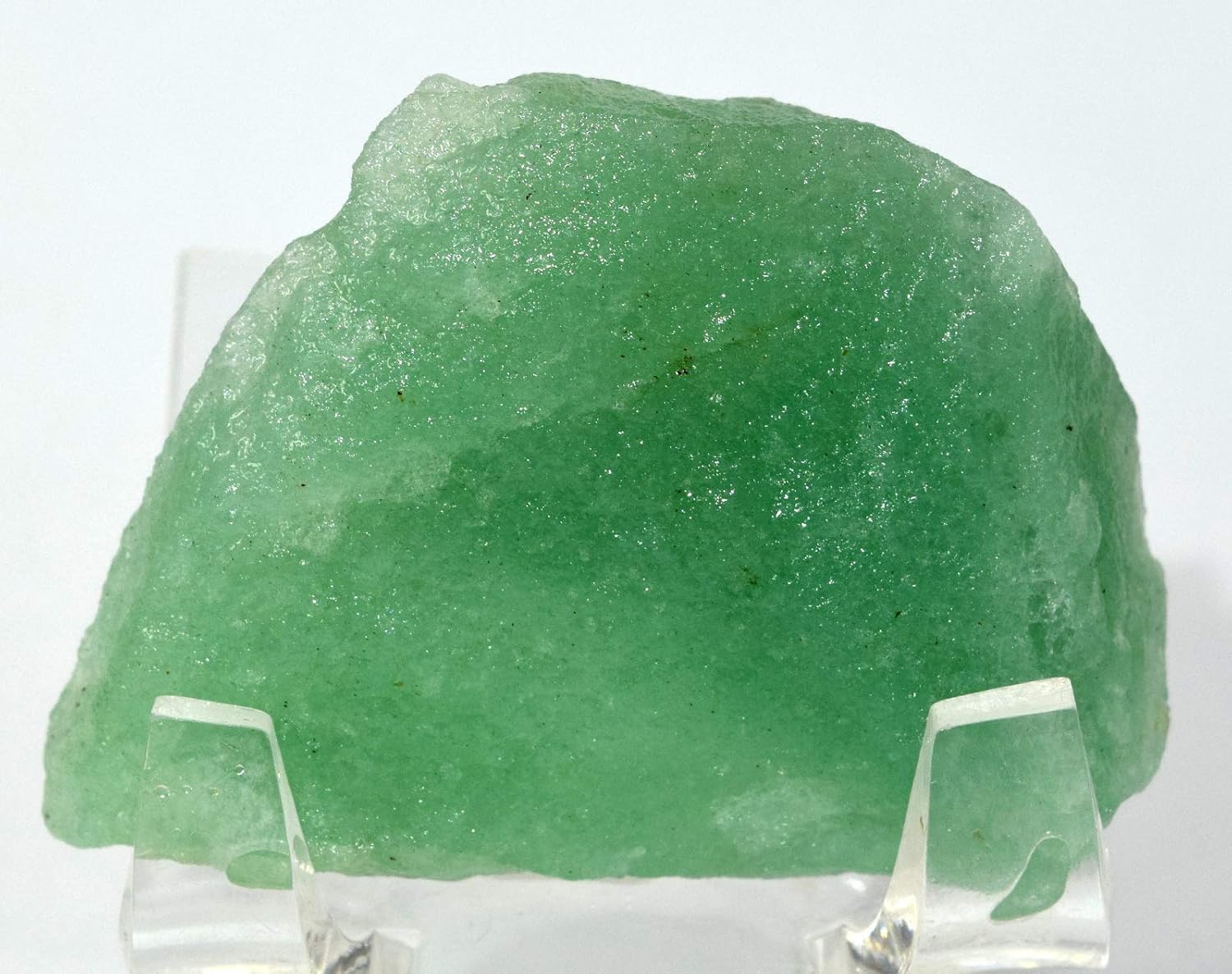 Amazon.com: 145ct 47mm Sparkling Prasiolite Quartz Rough Natural Green ...