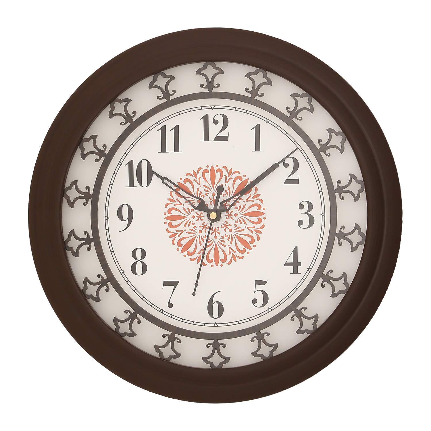 Buy Samay Marketing Ancient Clock Makers Beautiful Round Analog Wooden ...