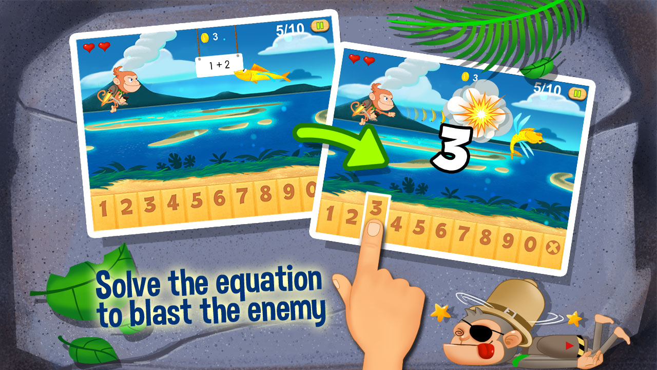 Monkey Math - Jetpack Adventure Free - App on Amazon Appstore