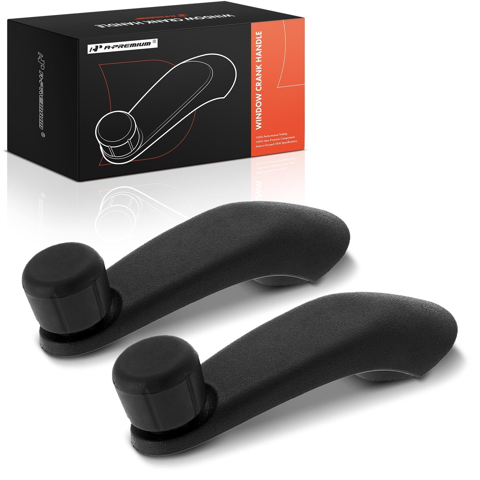Amazon.com: A-Premium 2Pcs Window Crank Handles Driver Passenger ...