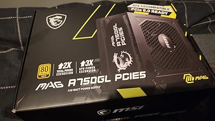 MSI MAG A650BN Power Supply Unit, UK Plug - 650W, 80 Plus Bronze ...