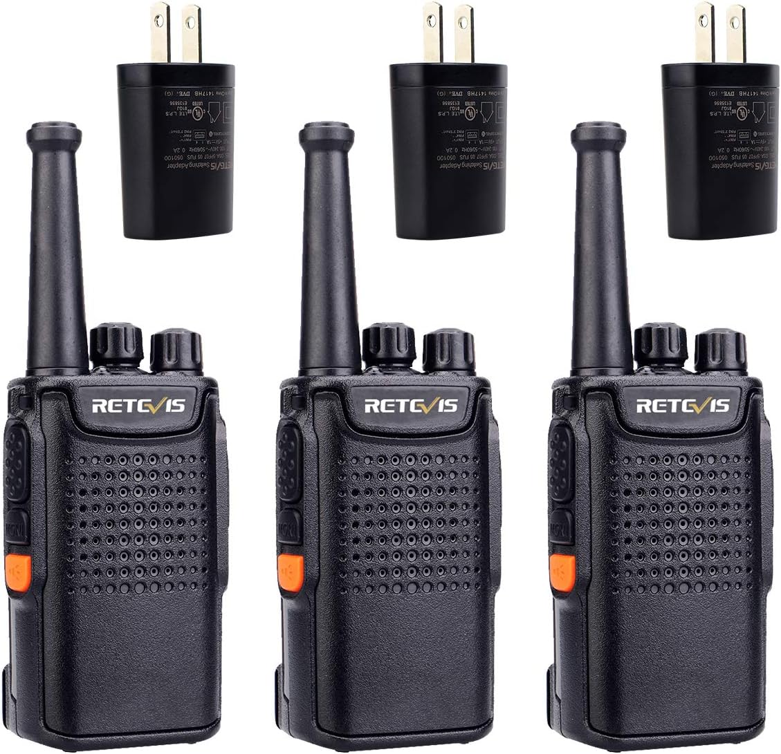 Retevis H777 Lot de 3 walkie-talkies de longue portée de 16 canaux et à ...