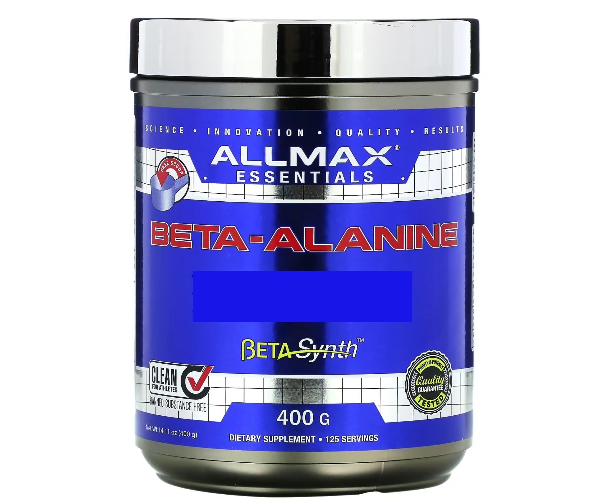 ALLMAX BETA ALANINE 400 GR 125 SERV : Amazon.com.mx: Salud y Cuidado ...
