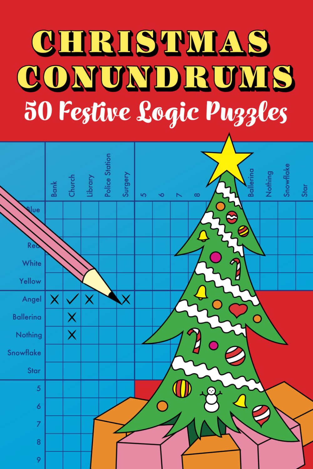 Christmas Conundrums: 50 Festive Logic Puzzles: Media, Clarity: 9798869799883: Amazon.com: Books