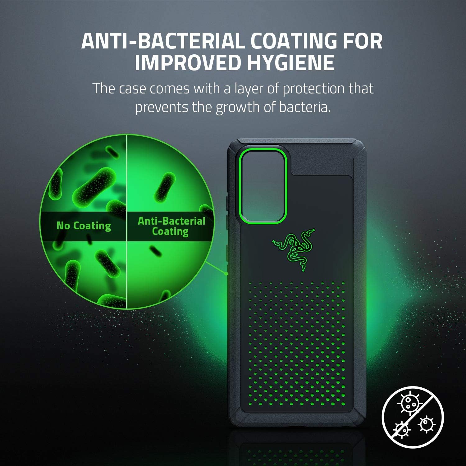 Razer Arctech Pro for Galaxy Note 20 Case: Thermaphene & Venting ...