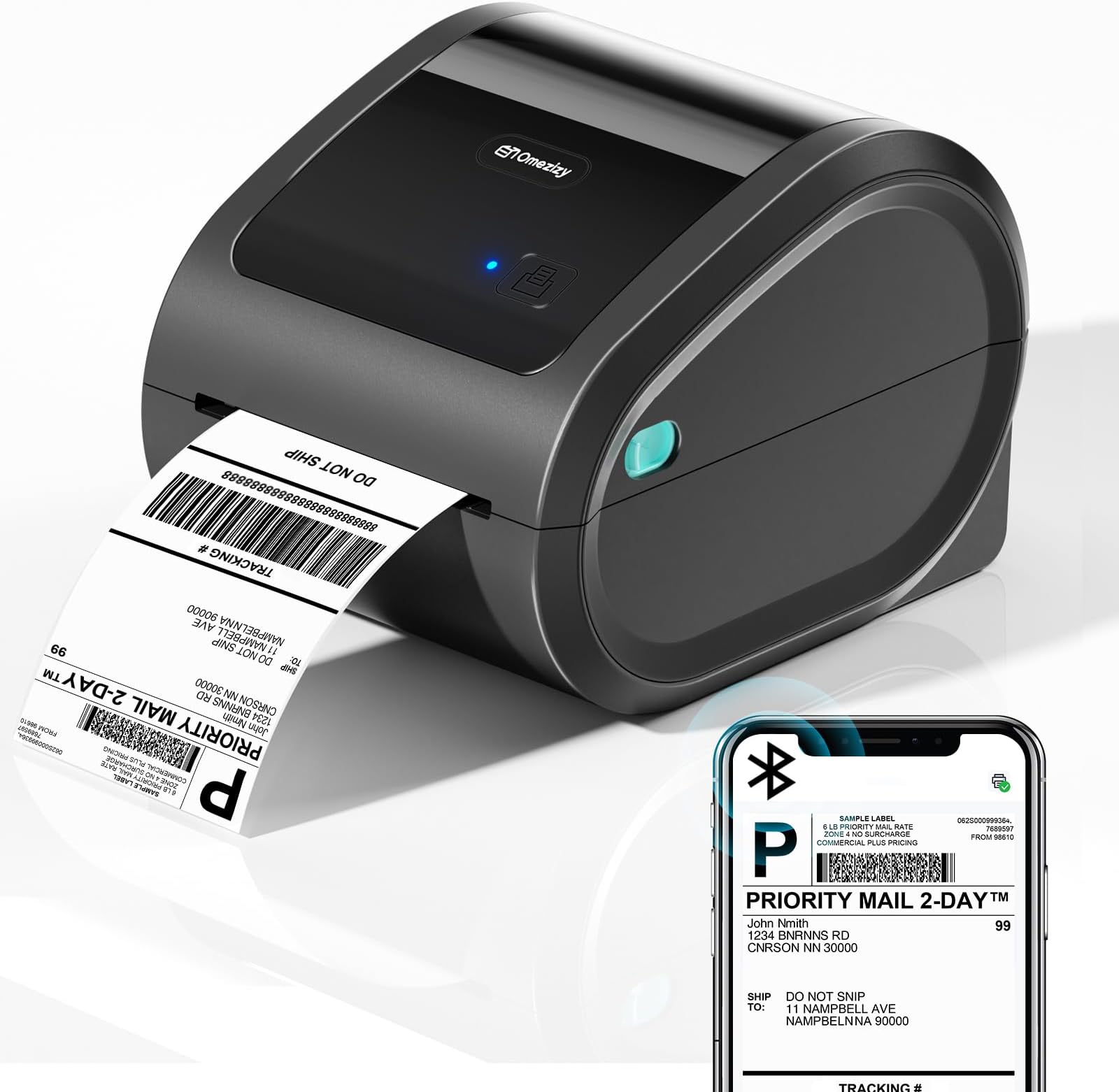 Amazon.com : iDPRT Thermal Label Printer Mini Label Printer : Office ...