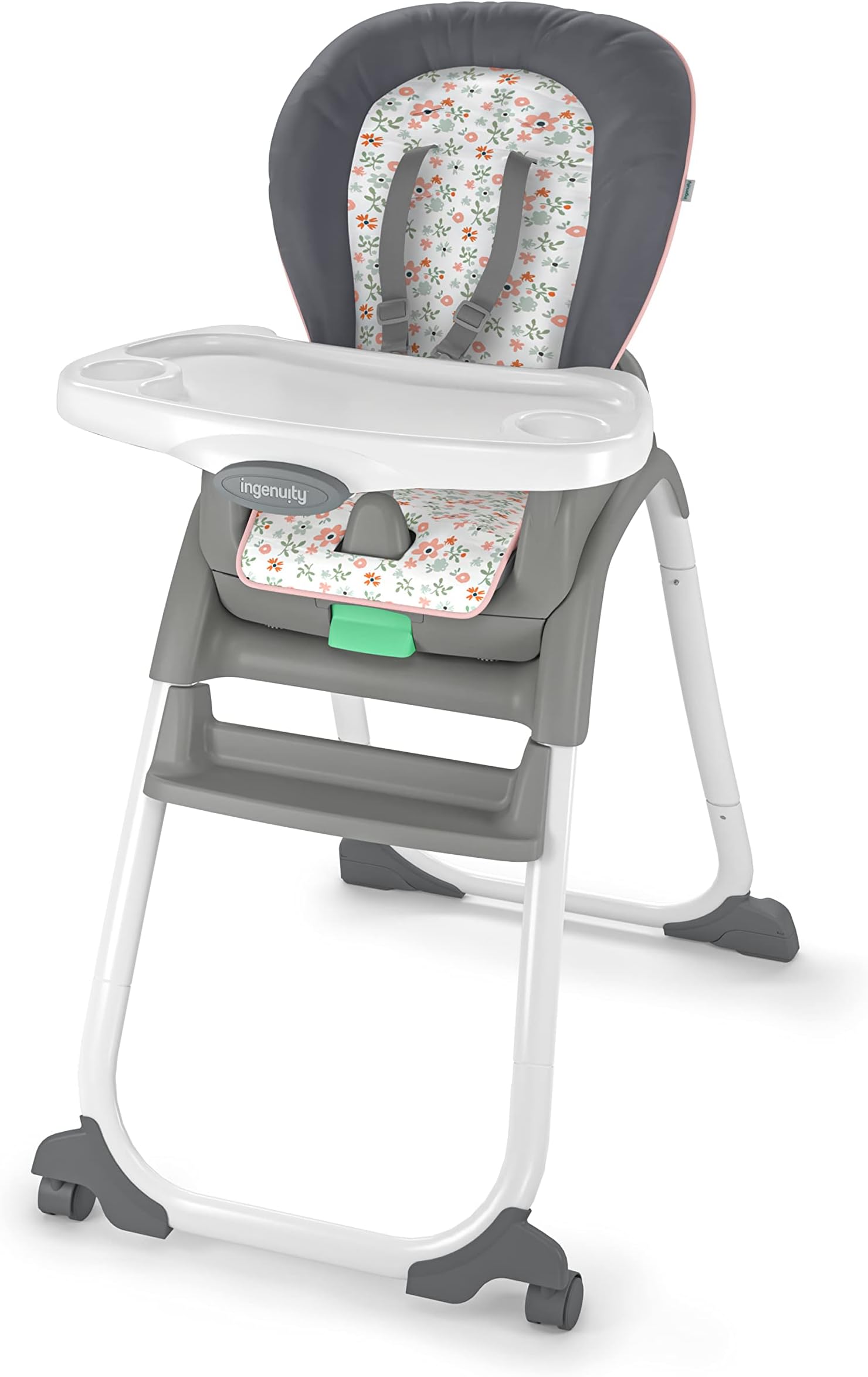 Amazon.com : Ingenuity SmartServe 4-in-1 High Chair with Swing Out Tray ...