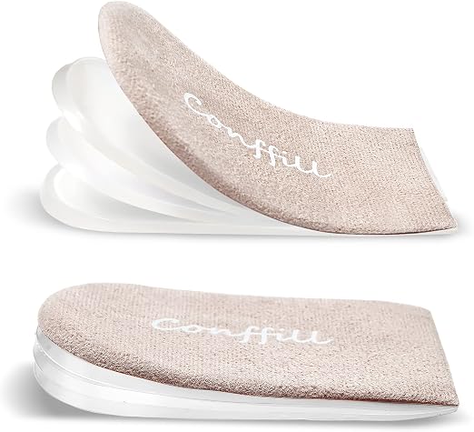 Amazon.com: Adjustable Orthopedic Heel Lift Inserts Gel Height Increase ...