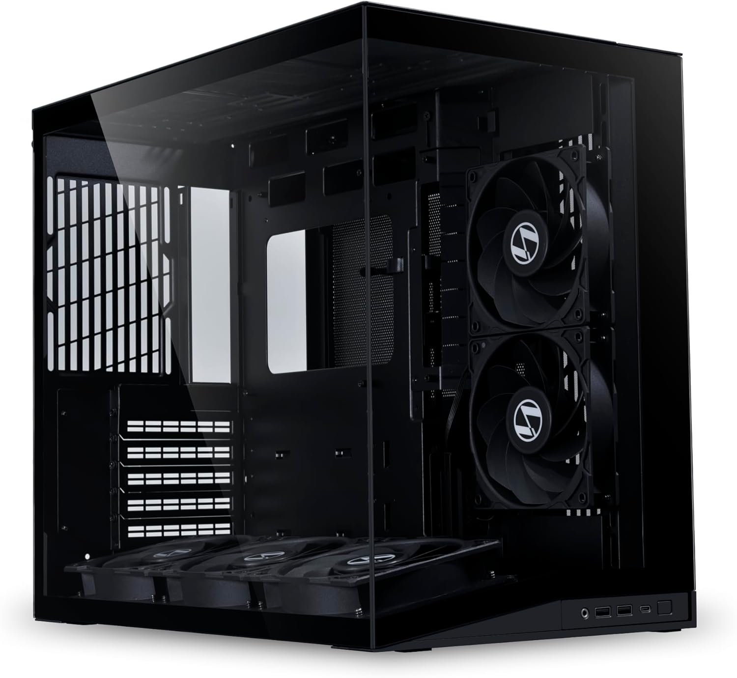 Amazon.com: LIAN LI O11D MINI V2 Flow | Compact ATX Mid-Tower Airflow Computer Case | Panoramic ...