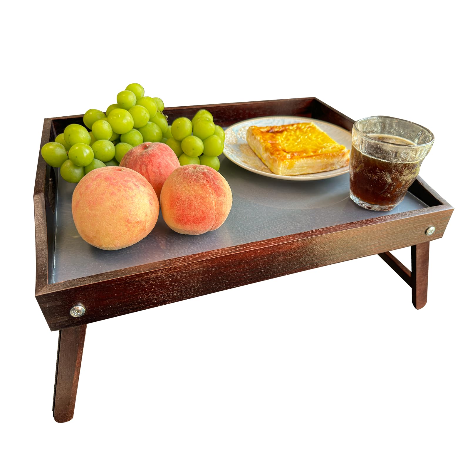 Amazon.com: 2-in-1 Bamboo Lap Desk with Detachable Cushion Pillow Lap ...