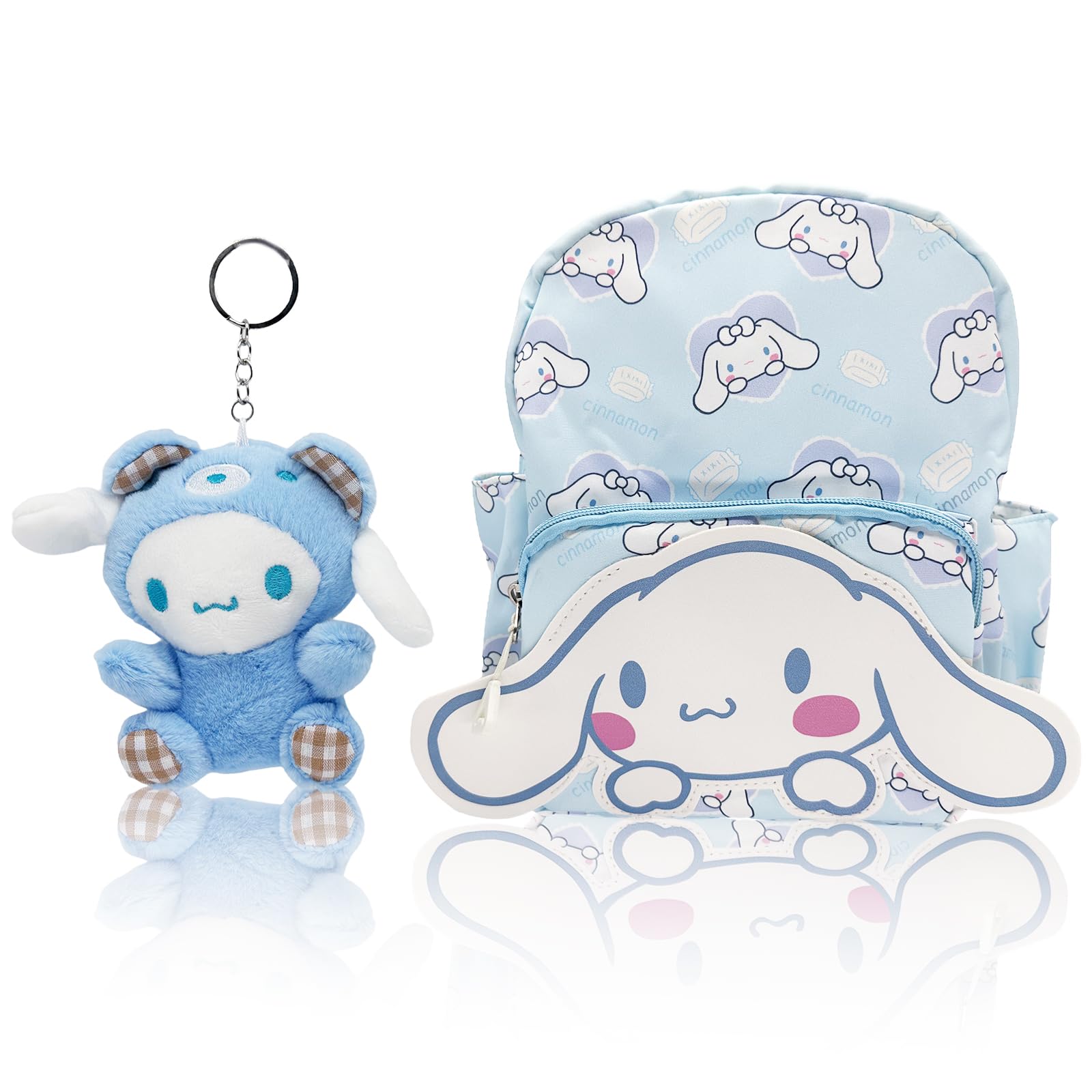 Amazon.com | Holymid Kawaii White Dog Backpack for Teens Women, Cute ...