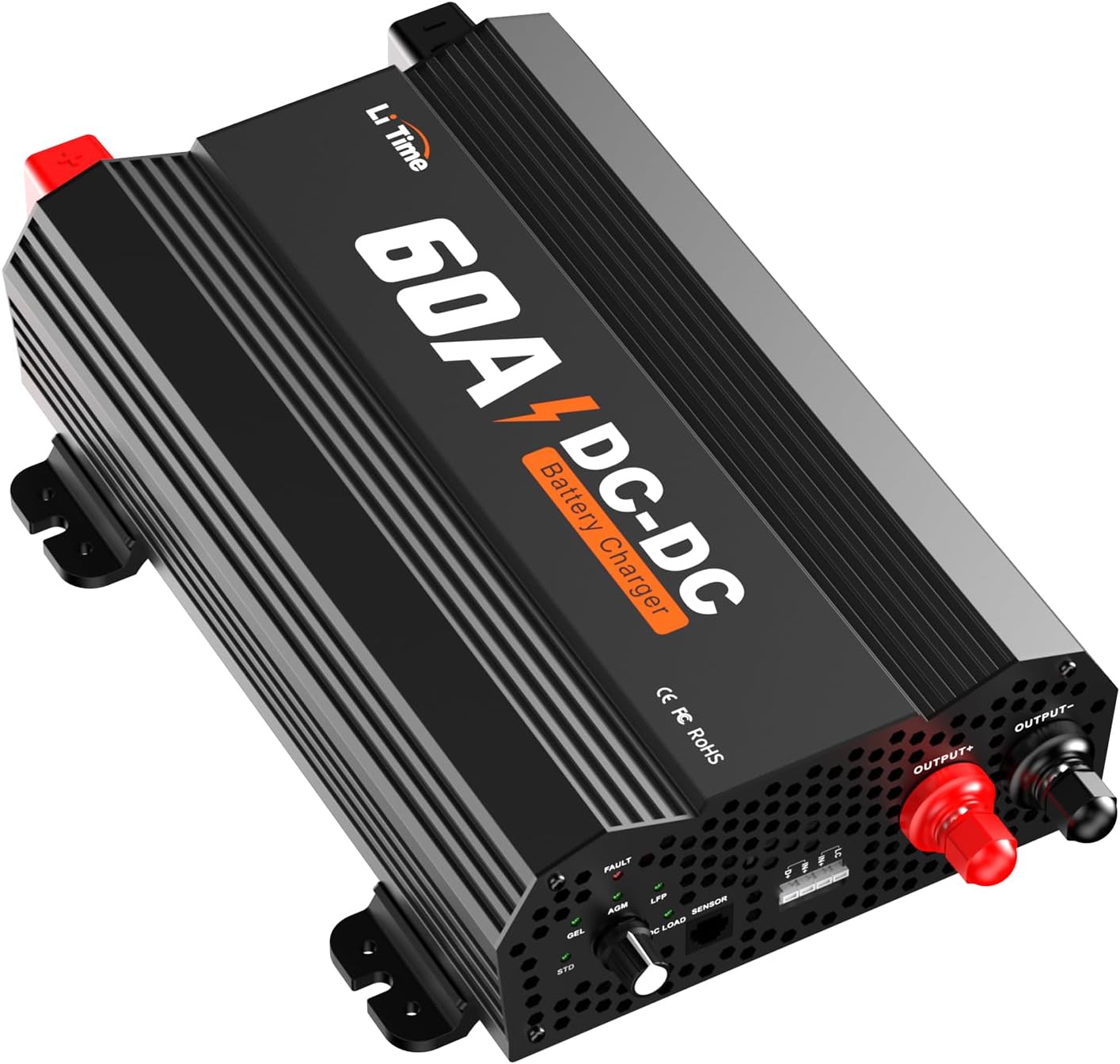 Amazon.com: LiTime 12V 60A DC to DC Battery Charger fit for 12V LiFePO4 ...
