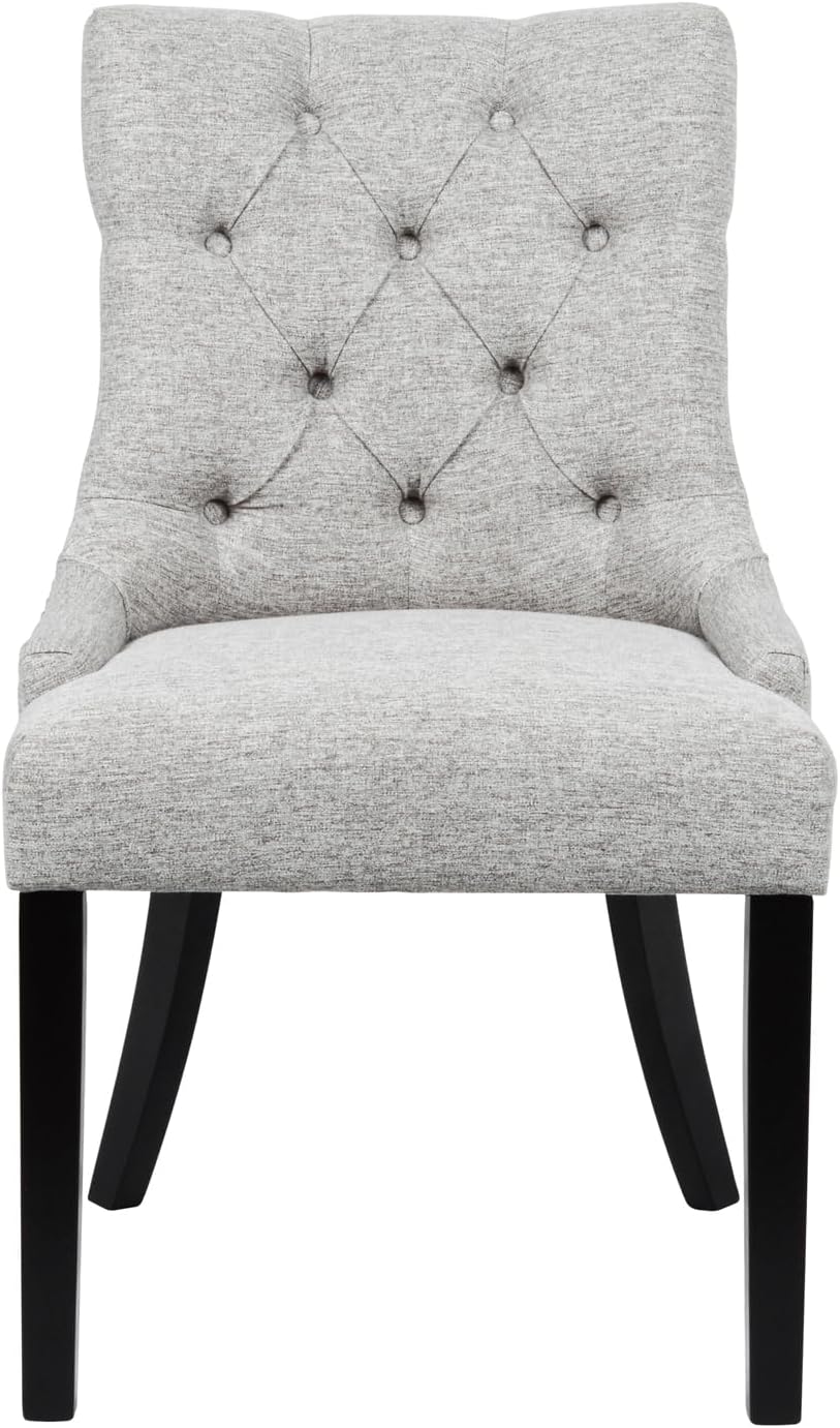 Amazon.com: Baxton Studio Rosie Dining Side Chair in Brown (Set of 2 ...