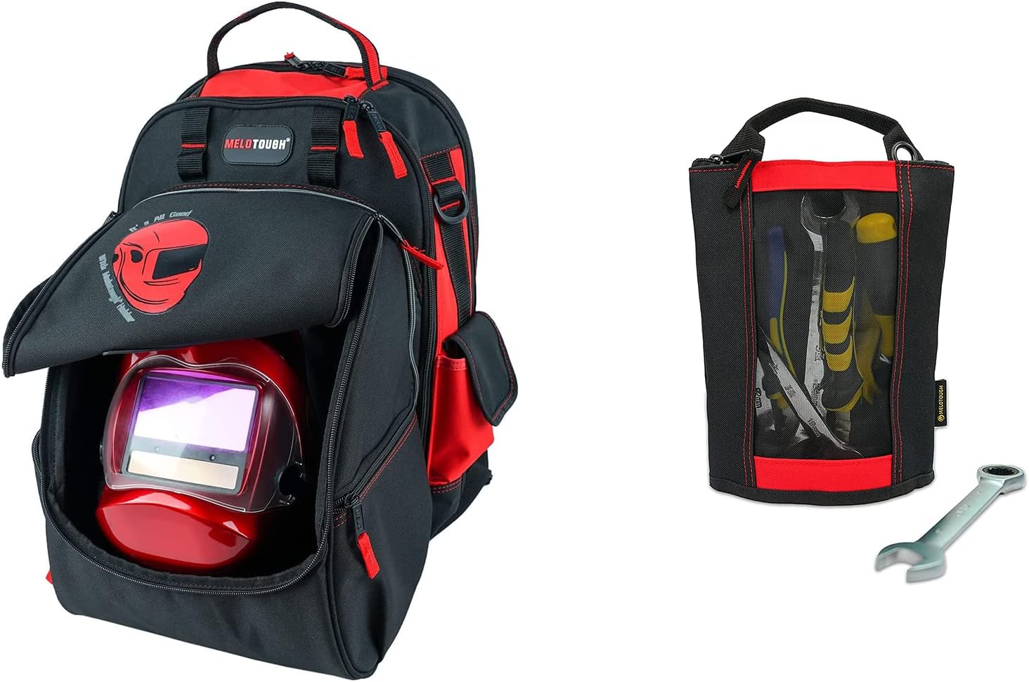MELOTOUGH Welding Tool Backpack Extreme Gear Pack with Large Capacity ...