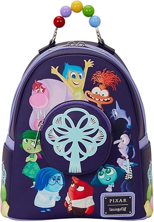 Amazon.com: Loungefly Inside Out 2 Mini Backpack : Clothing, Shoes ...