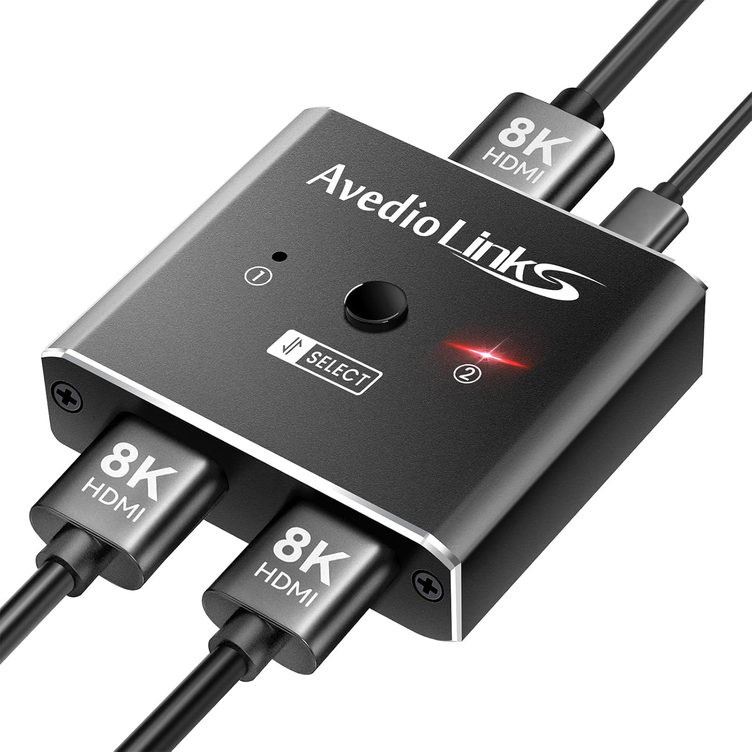 Amazon | 【2025安定版】avedio links HDMI切替器 8K@60Hz/4K@120Hz 2入力1出力 双方向セレクター HDMI2.1 HDCP2.3 HDR 3D ...