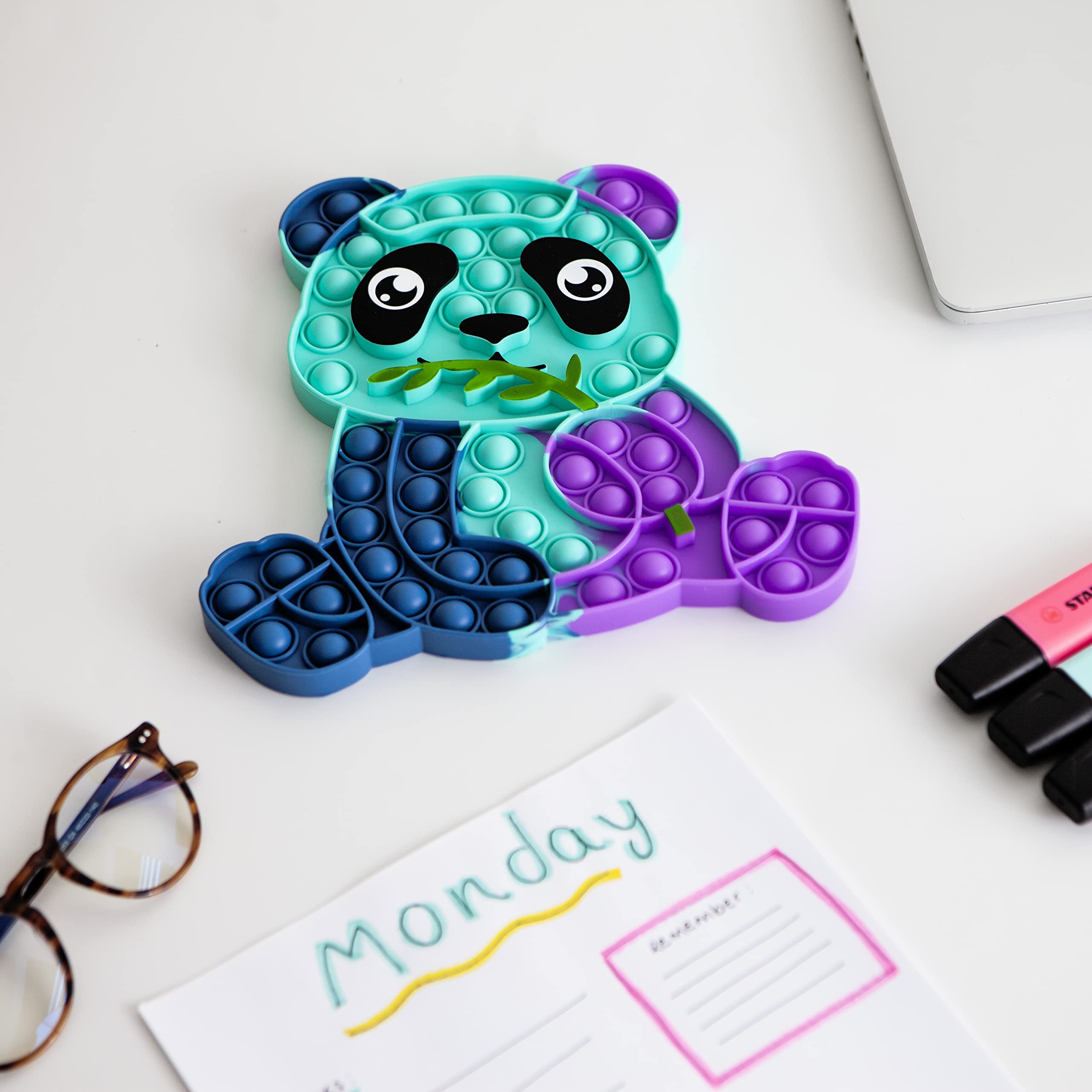 PANBUB Big Panda Gift Popit Bear Animal Baby Large Huge Giant Pop It ...