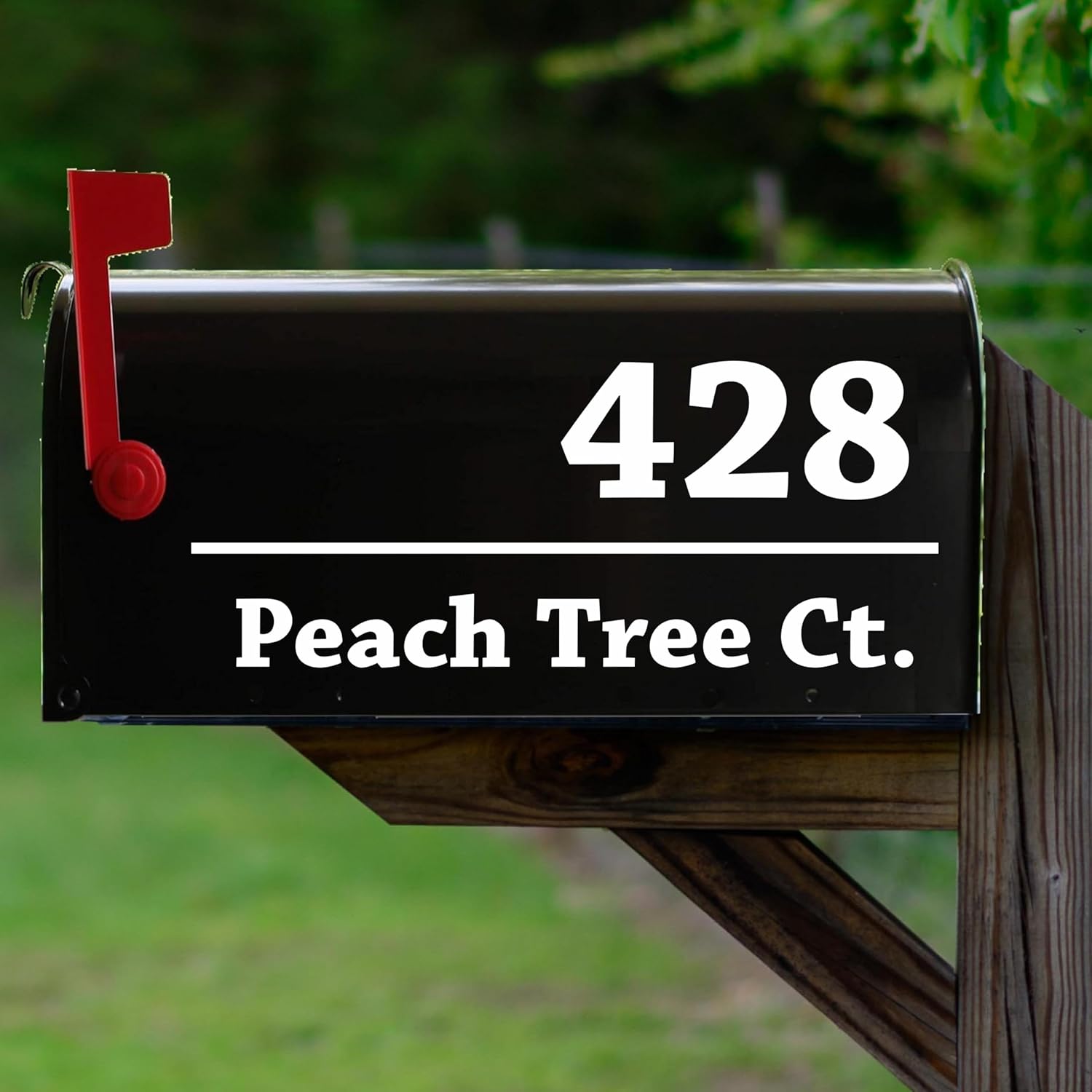 Amazon.com: Custom Mailbox Decals Address Labels Street Name House ...