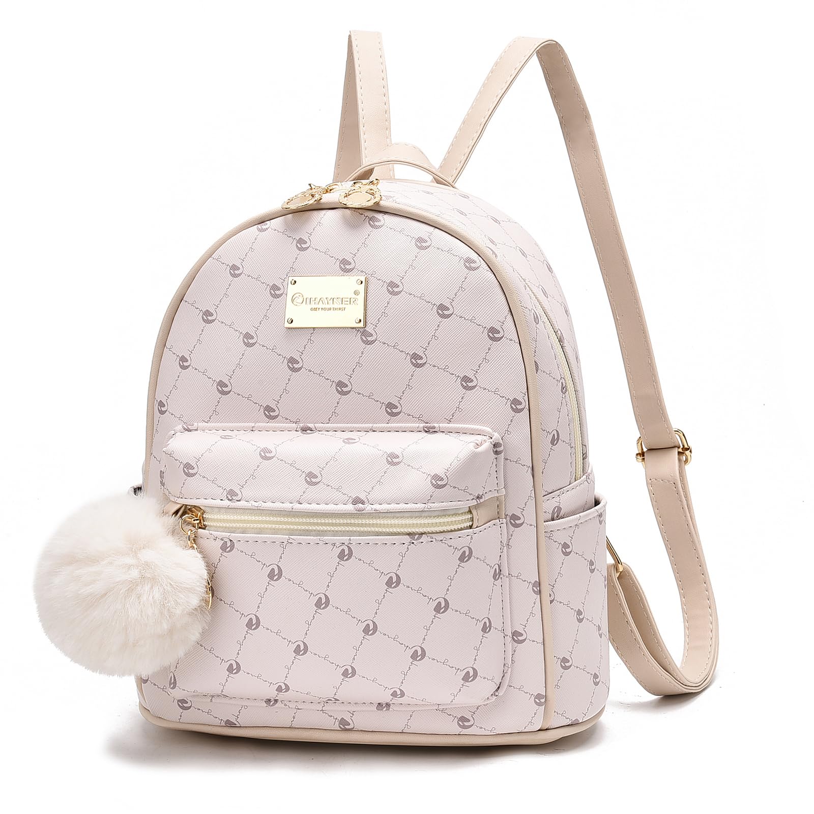 Amazon.com: I IHAYNER Girls Fashion Backpack Purse Leather Mini ...