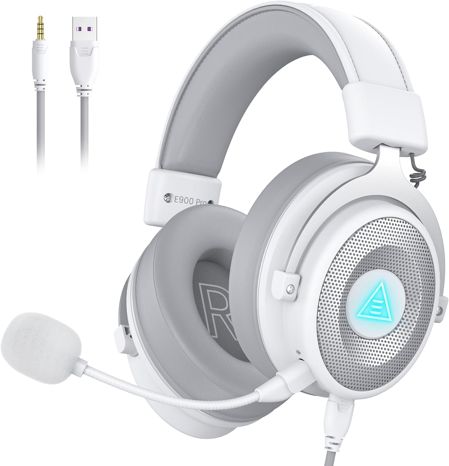 EKSA Cuffie Gaming, E900Pro Cuffie PS5 con audio surround 7.1 e ...