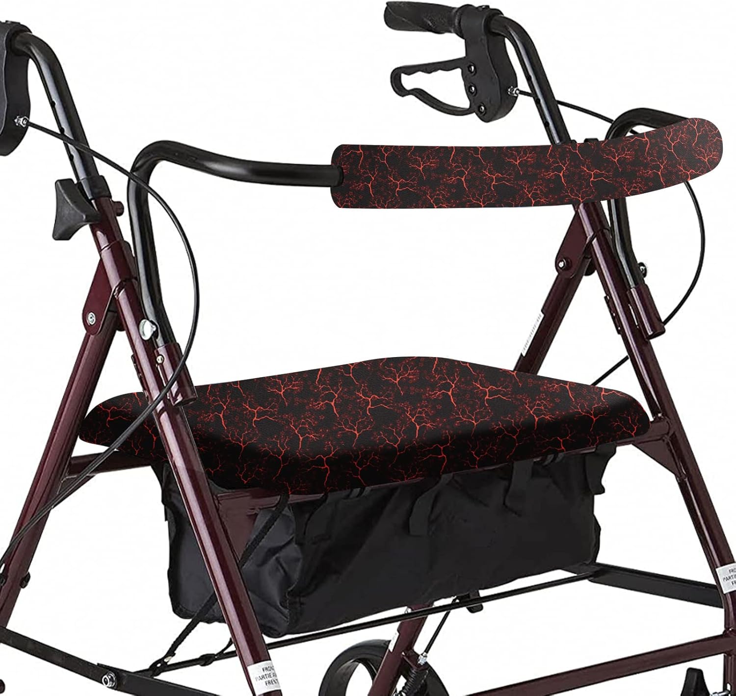 Amazon.com: Unisex Rollator Walker Seat and Backrest Rollbar Covers ...
