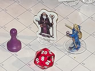 Amazon.com: Wanderers Emporium 183x Hard Flat DND Miniatures with Bases ...