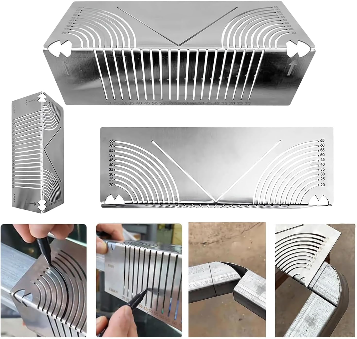 Amazon.com: seaplenn Angle & Arc Marking Tool, Adjustable Linear Arc ...